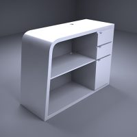 Modern Shop Counter Design For Shoe Store - Boutique Store Fixtures ...