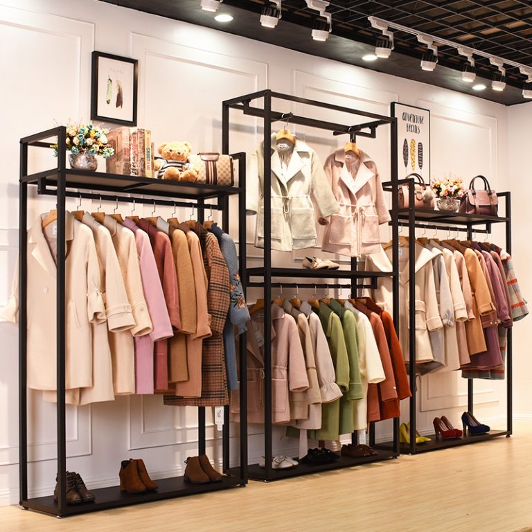 Professional Men’s Garment Rack Modern Clothing Display Racks ...