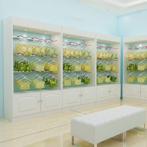 Underwear Bra Display Cabinet For Lingerie With Hangers - Boutique ...