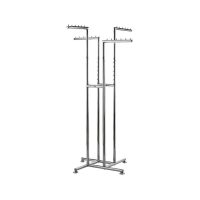 4 Way Clothing Display Rack For Garment Shop - Boutique Store Fixtures ...