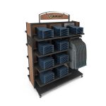 Free Standing Multifunctional Iron Men'S Jeans Display Rack - Boutique ...