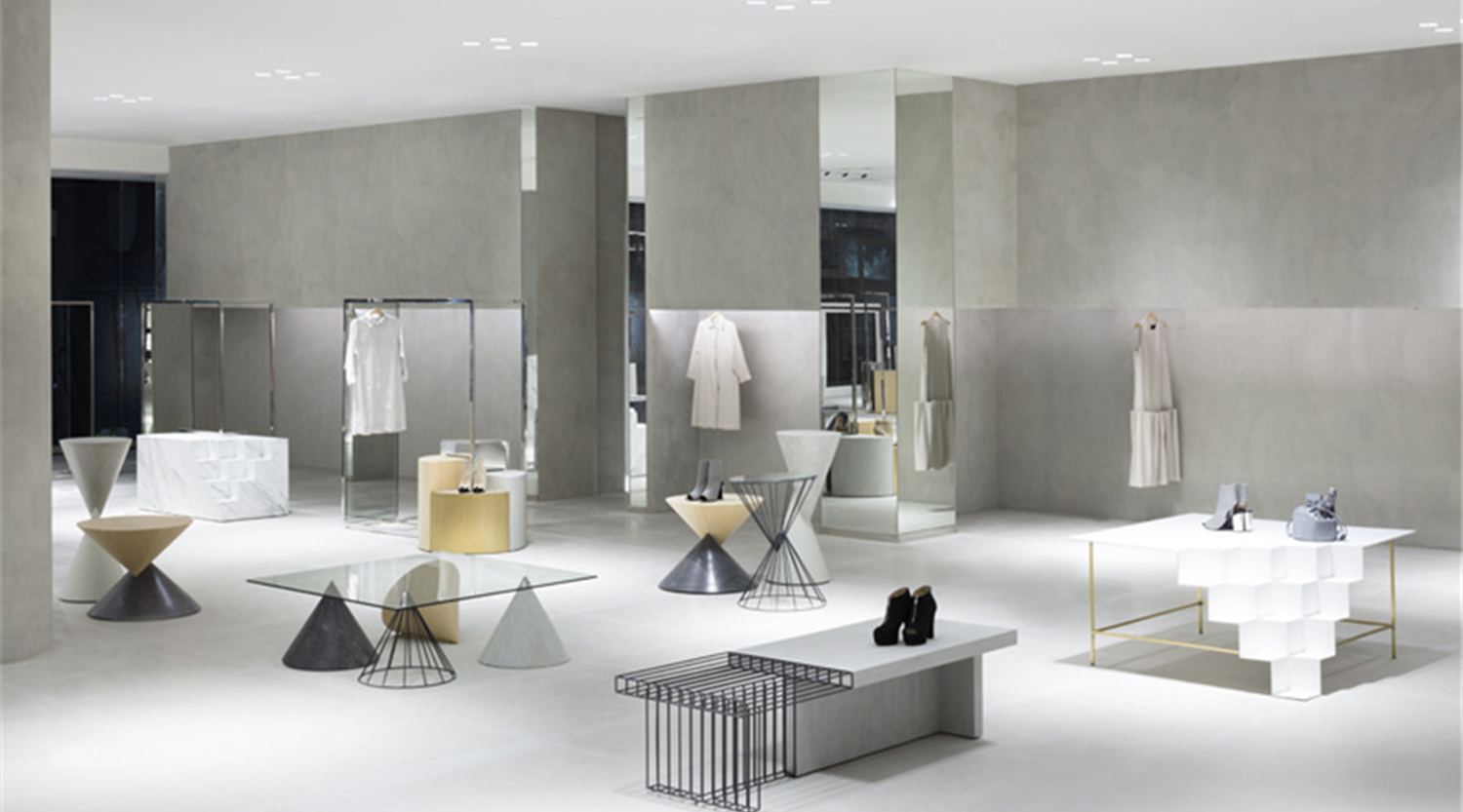 Ladies Cloth Dress Shop Interior Design - Boutique Store Design, Retail ...